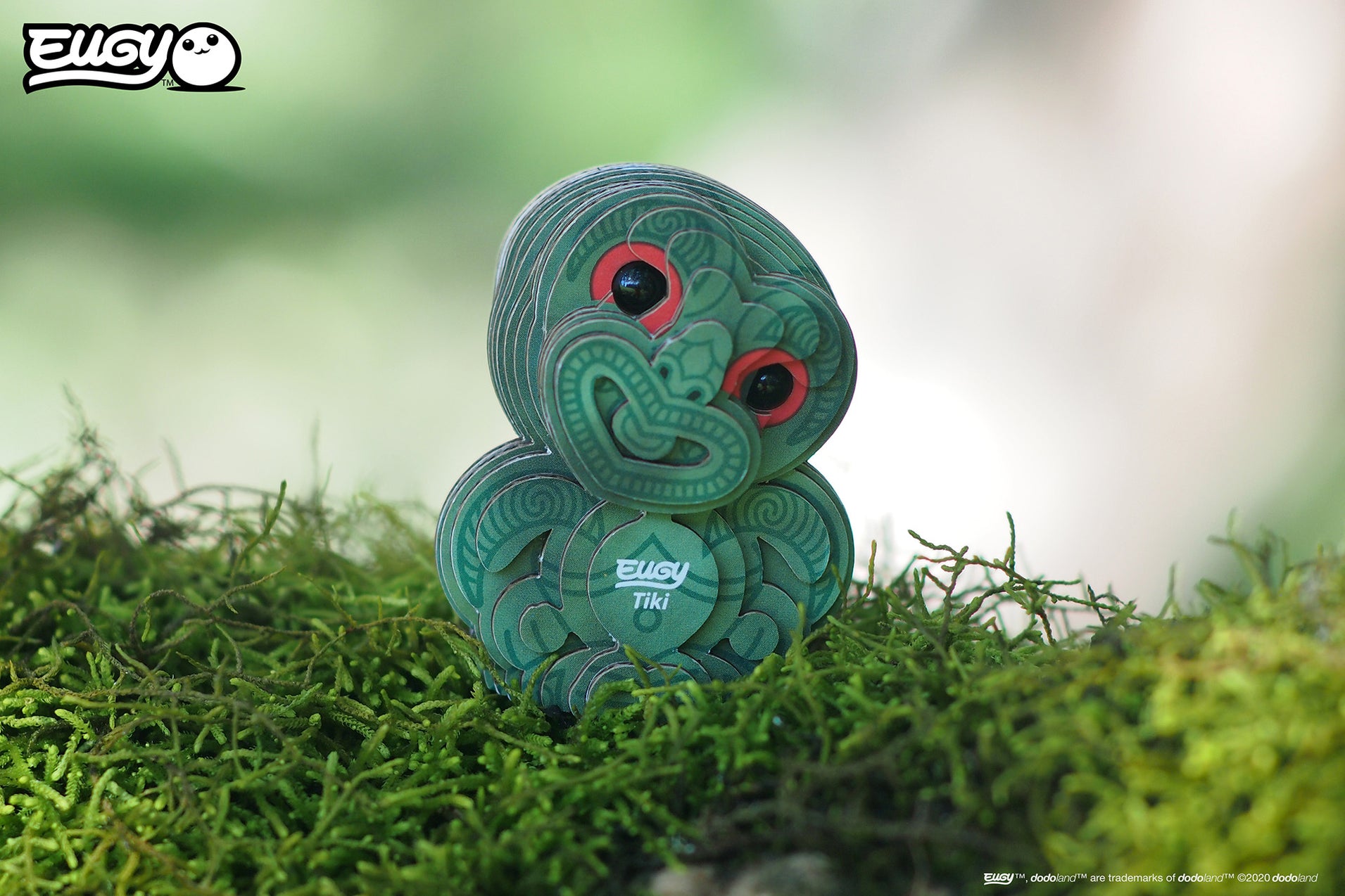 Dodoland Eugy Tiki 3D Puzzle Collectible Model