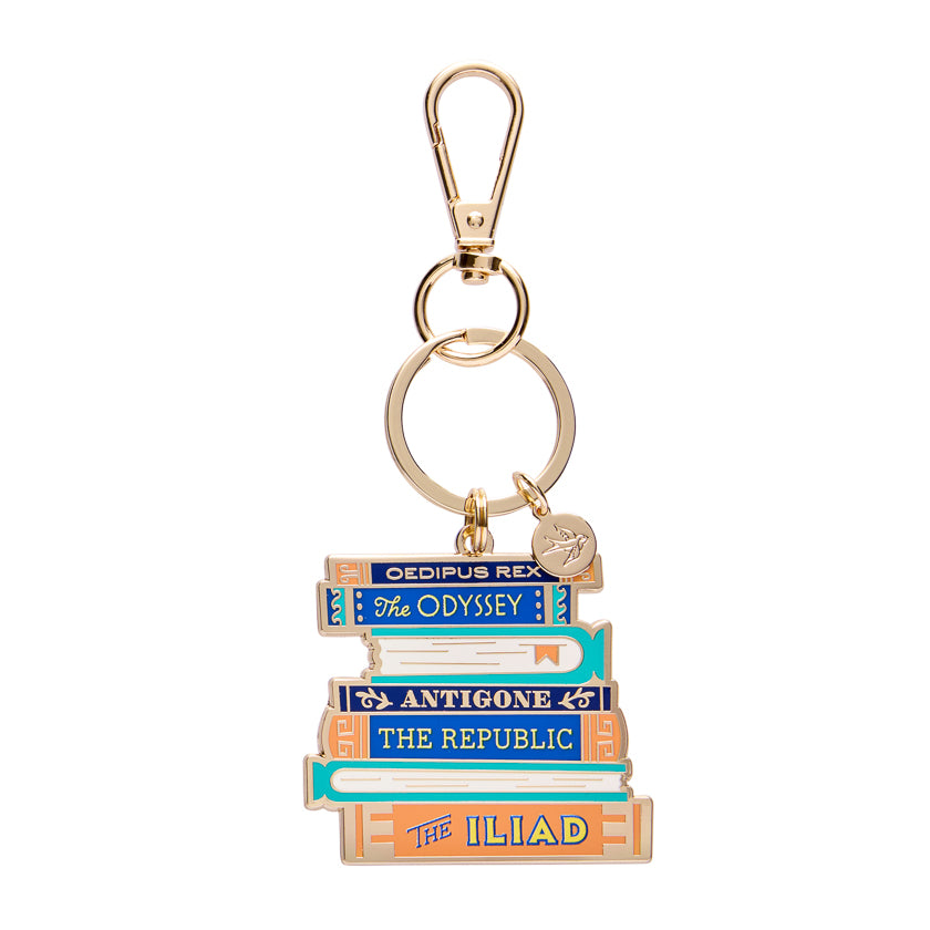 Erstwilder Enamel Key Ring - Words of the Wise