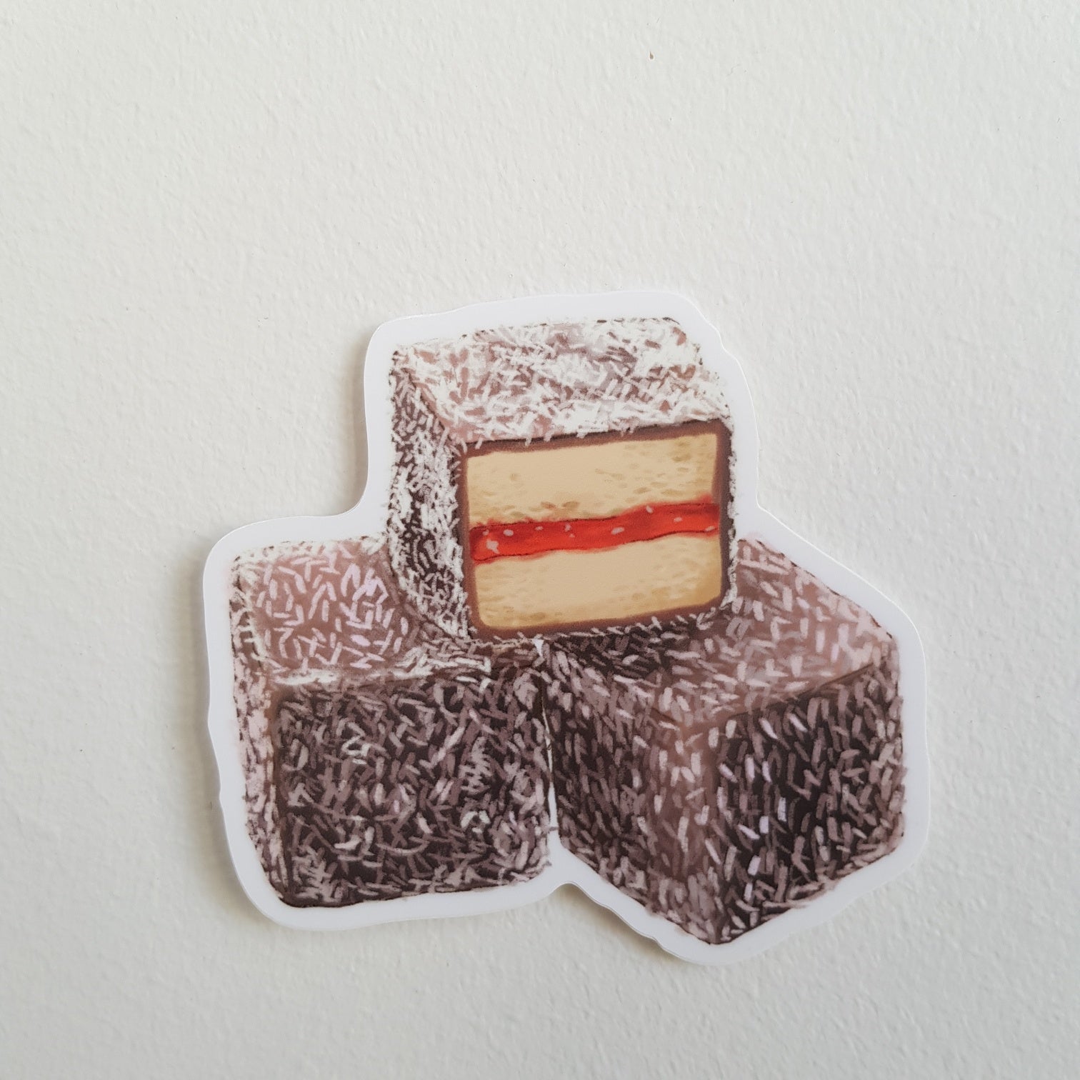 Food Stickers - Fairy Bread Decals, Tim Tams, Iced Vovos Stickers